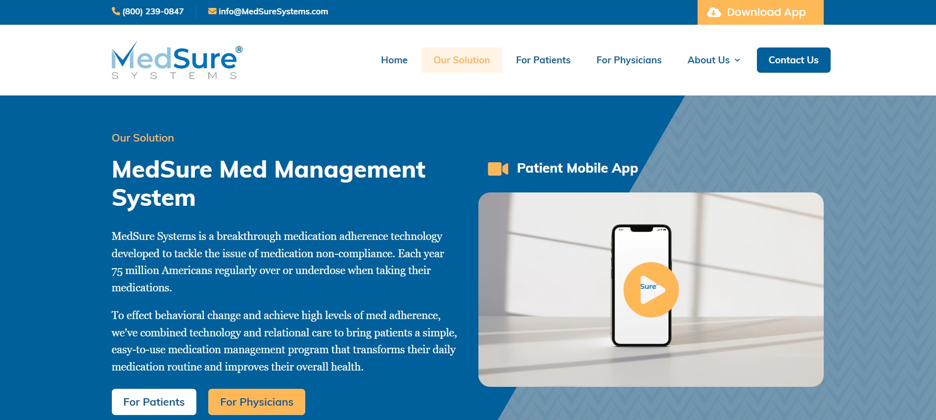 MedSure® Systems | Our Solution